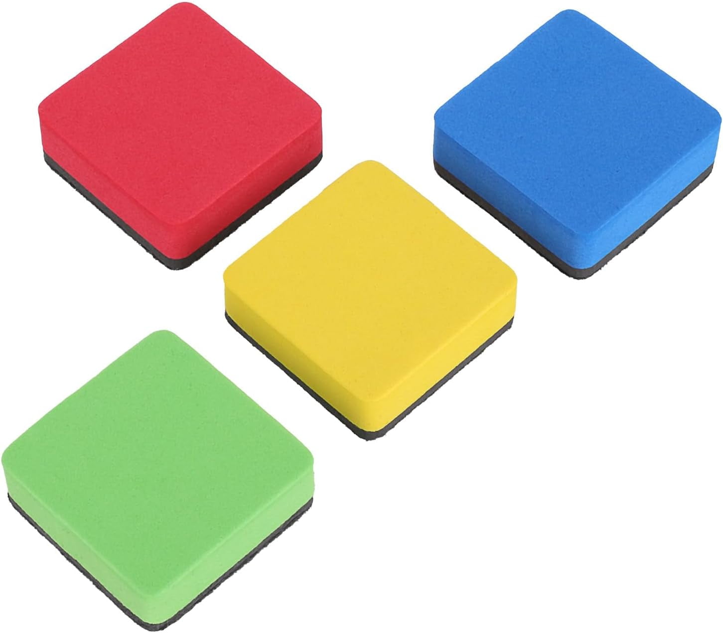 Ljia 4 Pcs Whiteboard Dry Erase Erasers Small Chalkboard Wiper Pads ...