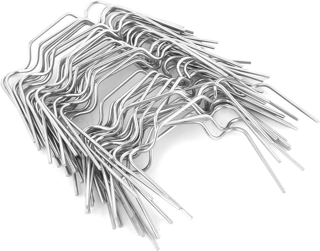 Ljia 50 PCS Greenhouse Glazing Clip, Stainless Steel W Type Spring ...