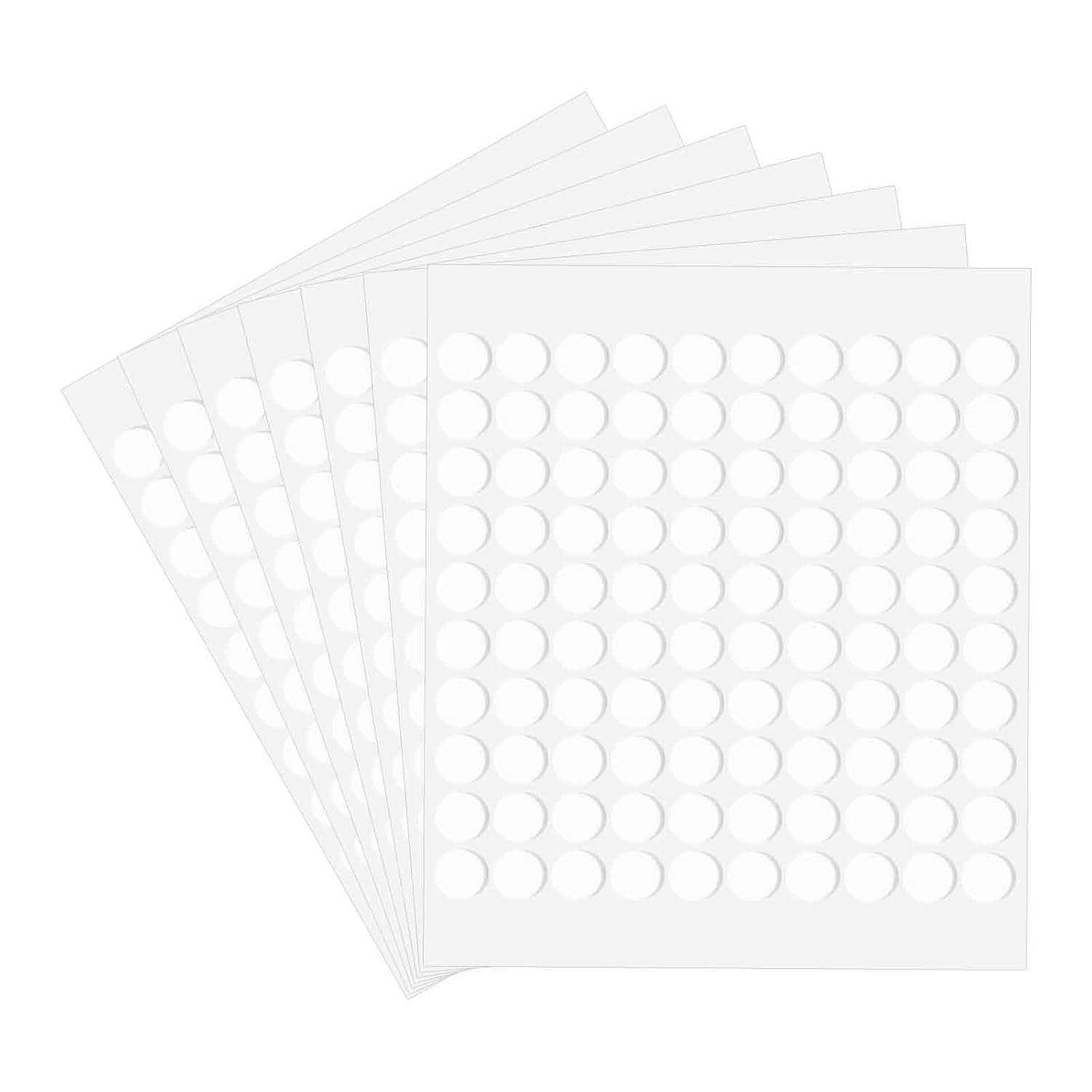 Ljia 700 Pcs Double Sided Foam Tape Dots 0.3 inch Adhesive Foam Dots 3D ...