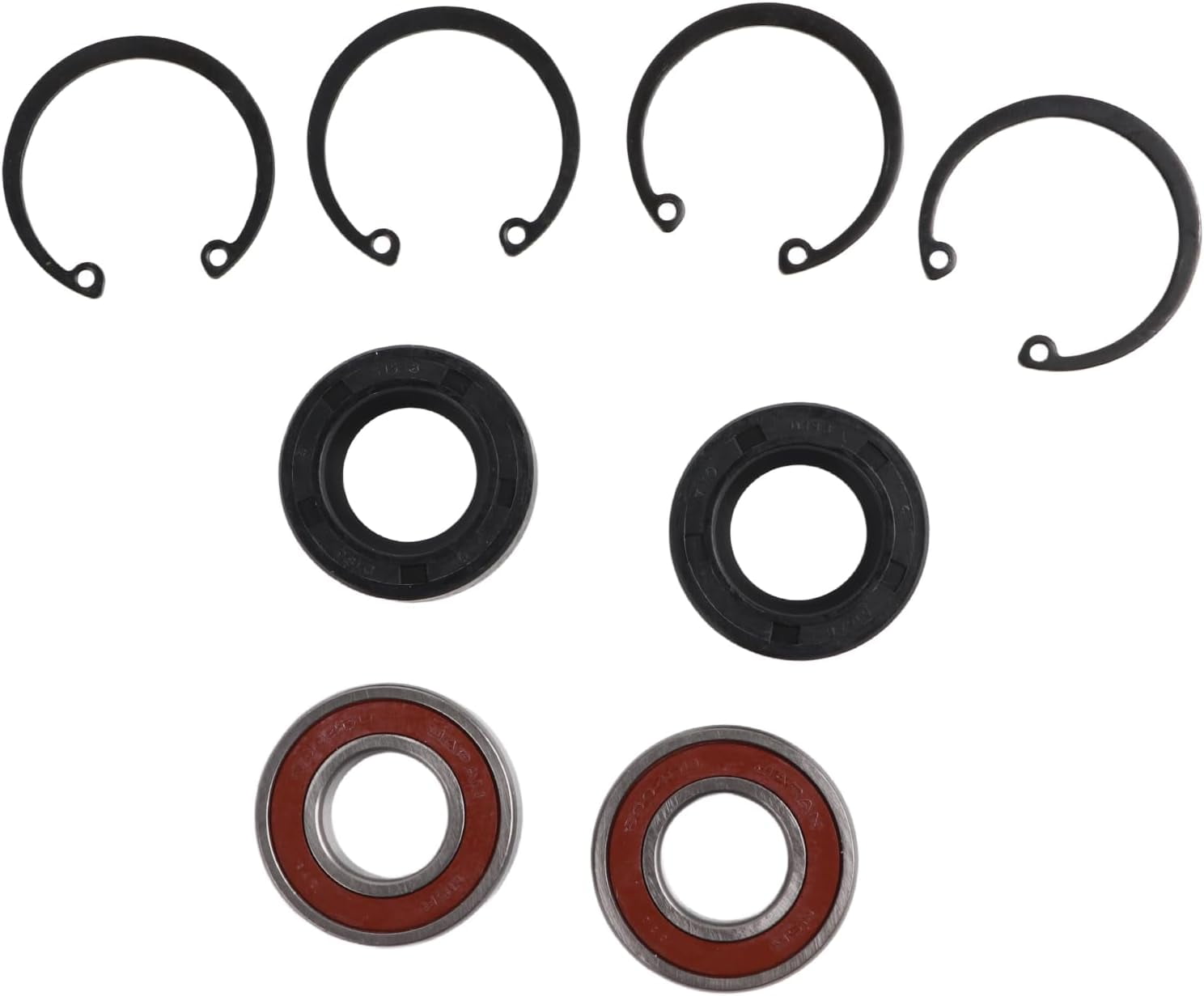 Ljia Golf Cart Rear Axle Bearing & Seal, 2 Sets Club Car Rear Axle ...