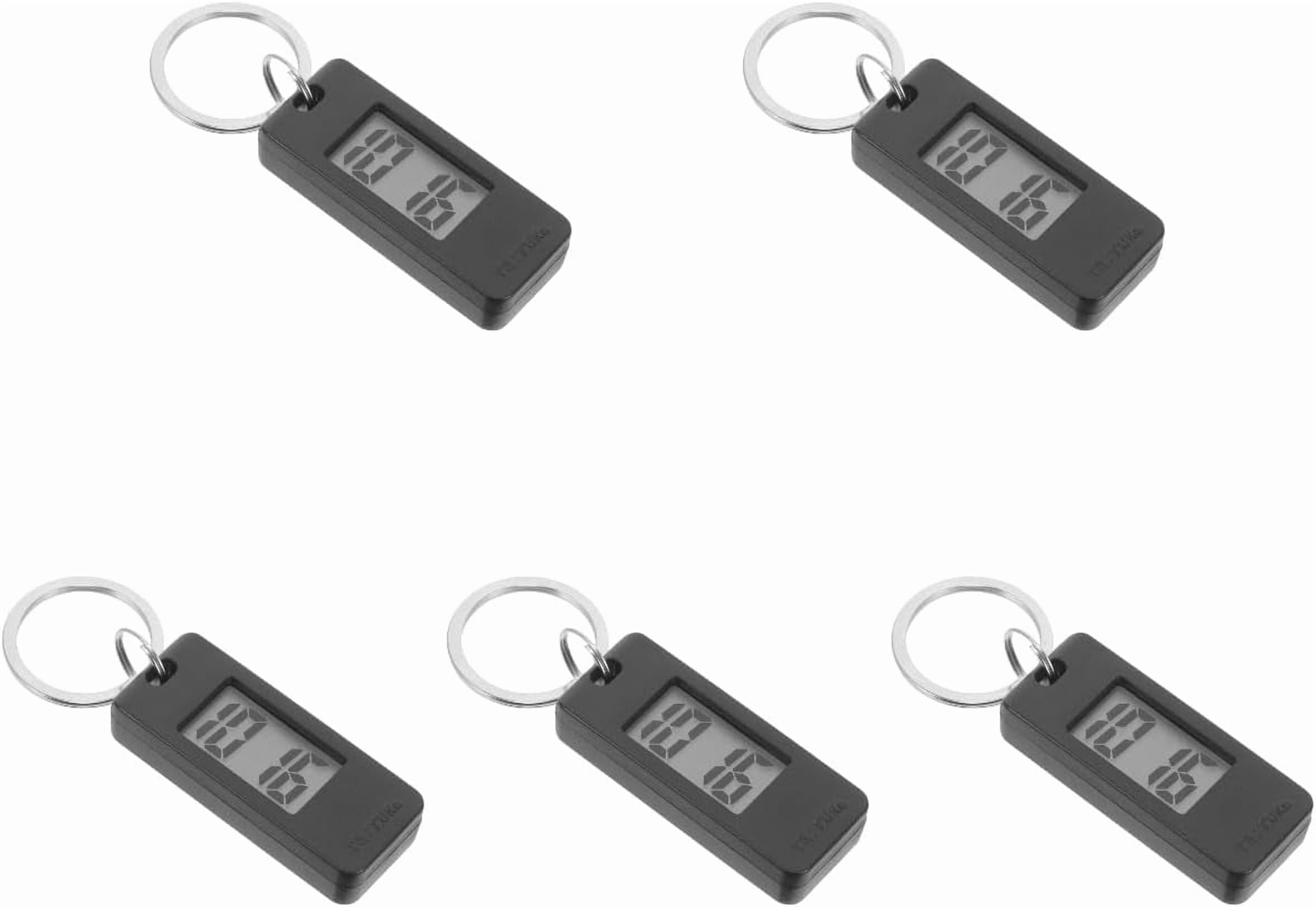 Yoqb Keychain Pocket Watch, Digital Keychain Watch Clip on Watch Small ...