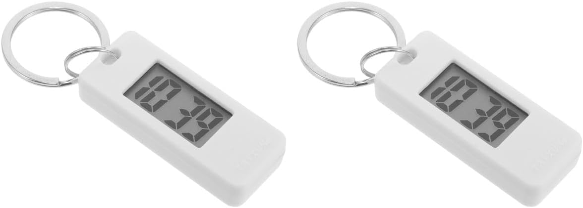 Ljia Keychain Pocket Watch, Digital Keychain Watch Clip on Watch Small ...