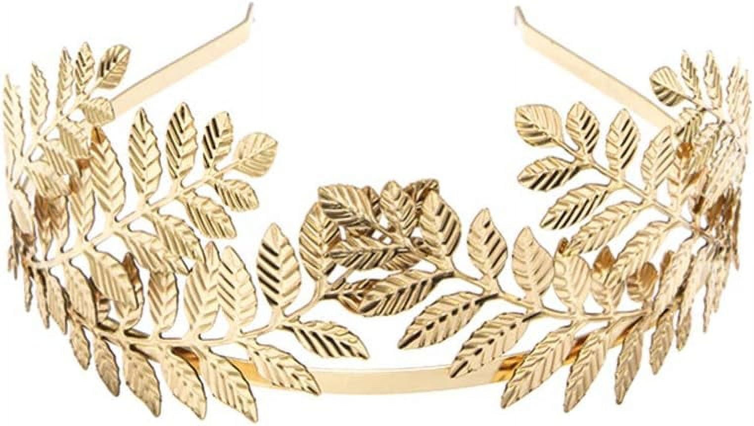 Ljia Vintage Baroque Wedding Olive Branch Crown and Tiara Baroque Leaf ...