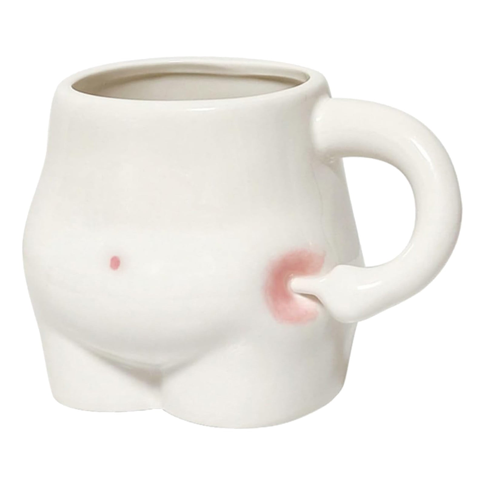 Ljstore 1 × Cuphand Crafted Ceramic Fat Belly Mug Coffee Mug with Arm ...