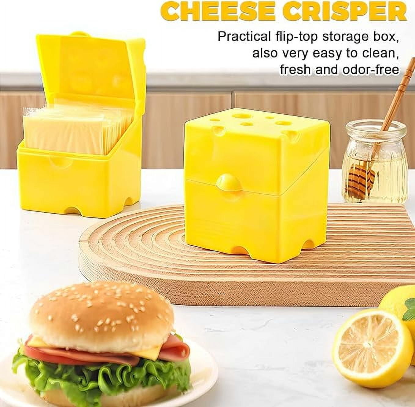 Ljstore 1PC Cheese Crisper can Hold 20 Pieces of Cheese - Walmart.com