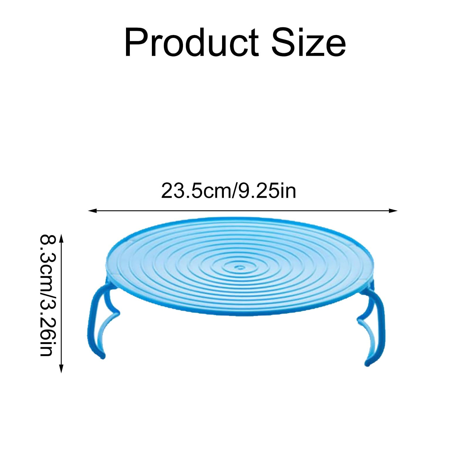 Ljstore 2 Pack Microwave Folding Tray Microwave Stacker Cooker 2 Tier ...