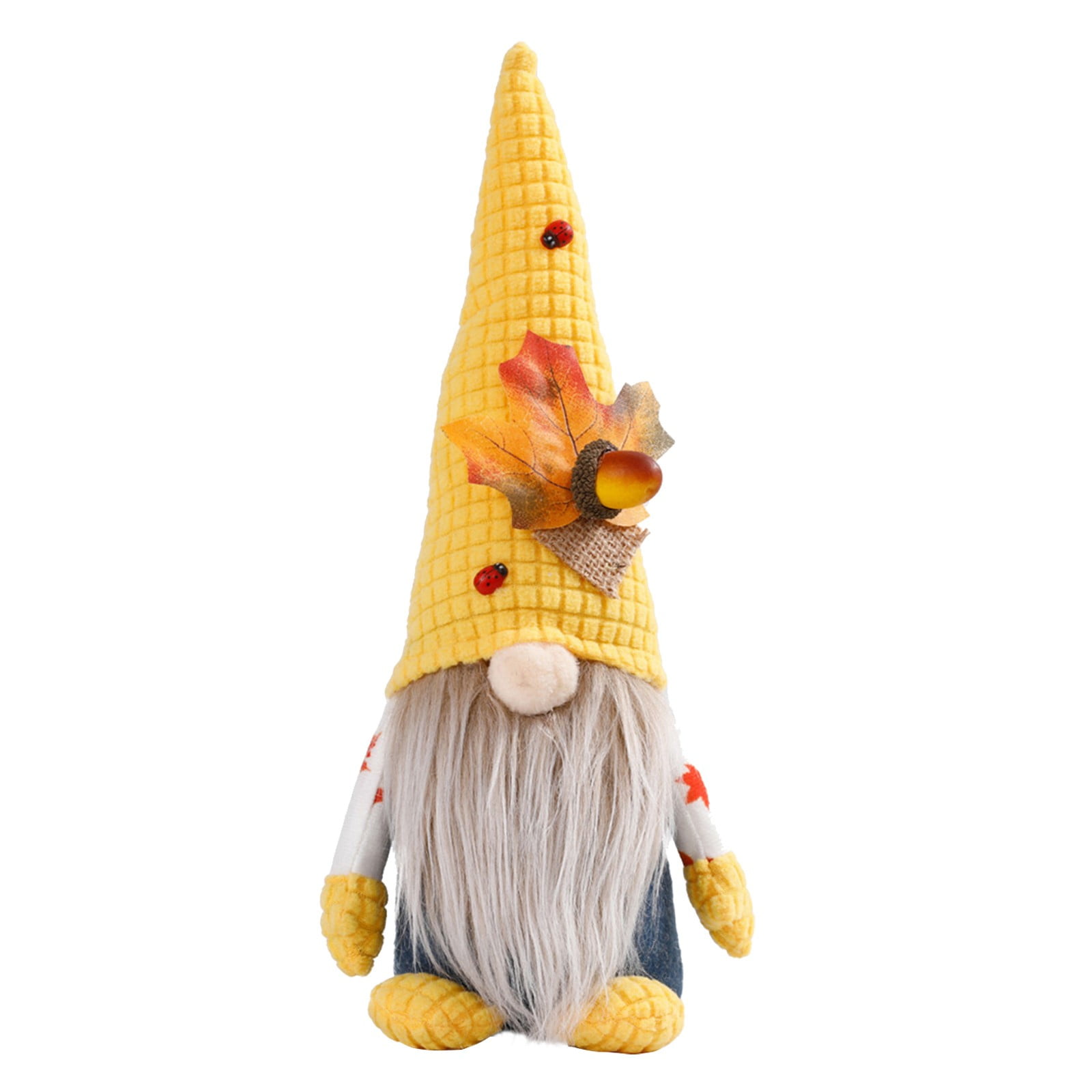 Ljstore Desktop Ornament Faceless Old Man Dwarf Doll Sitting Figure ...