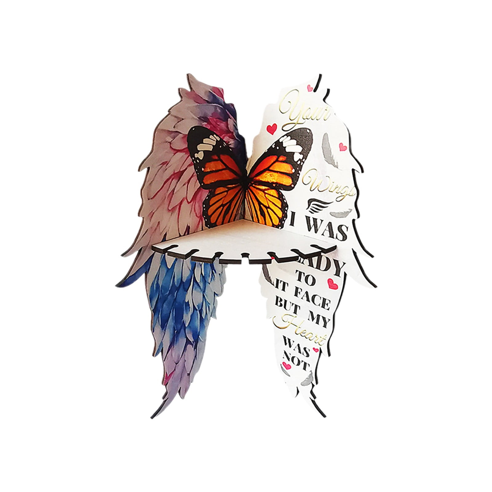 Ljstore Feather Corner Shelf Model D: Angel Wings, Corner Shelves Wall ...