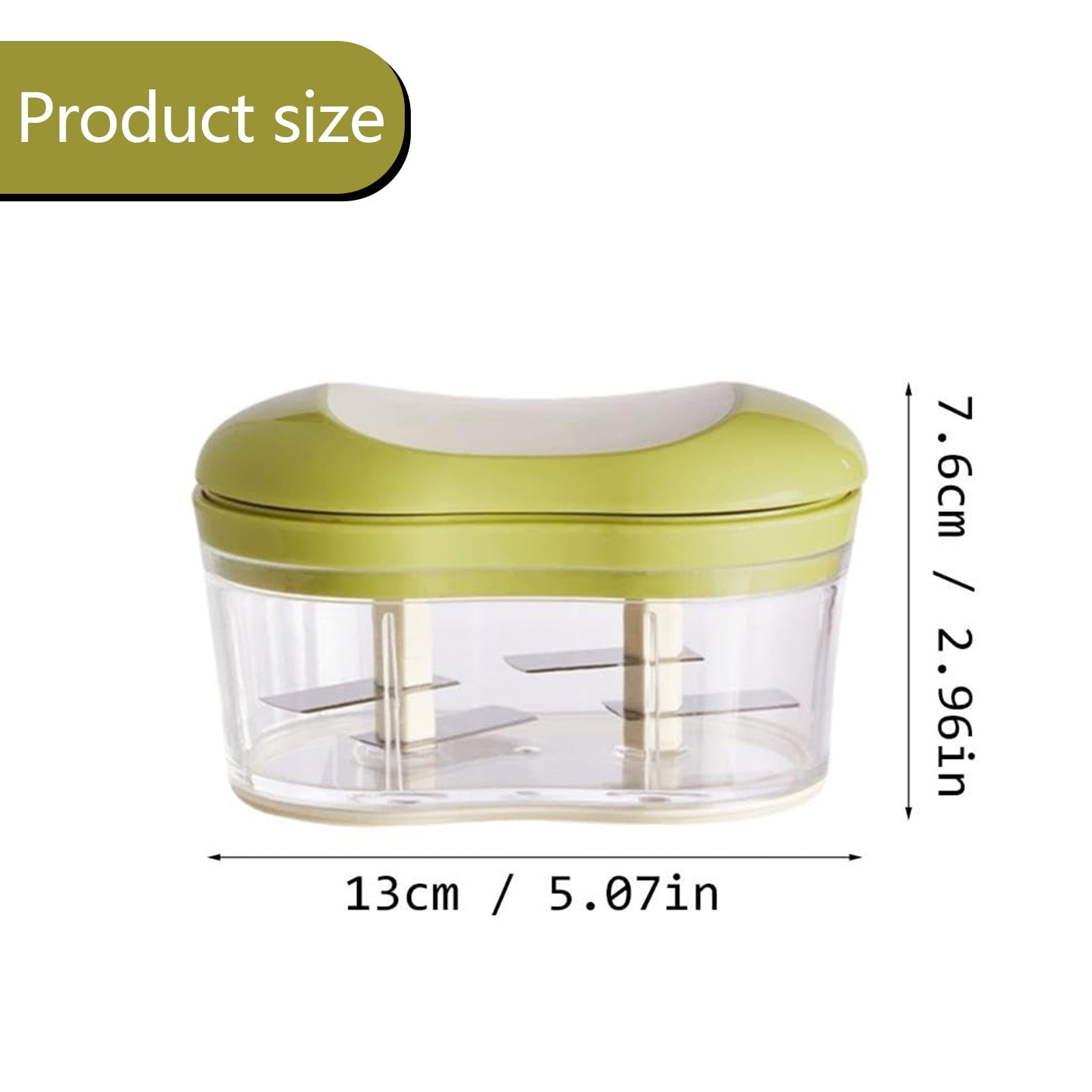Ljstore Garlic Chopper Garlic Presses Mini Manual Hand Food Chopper for ...