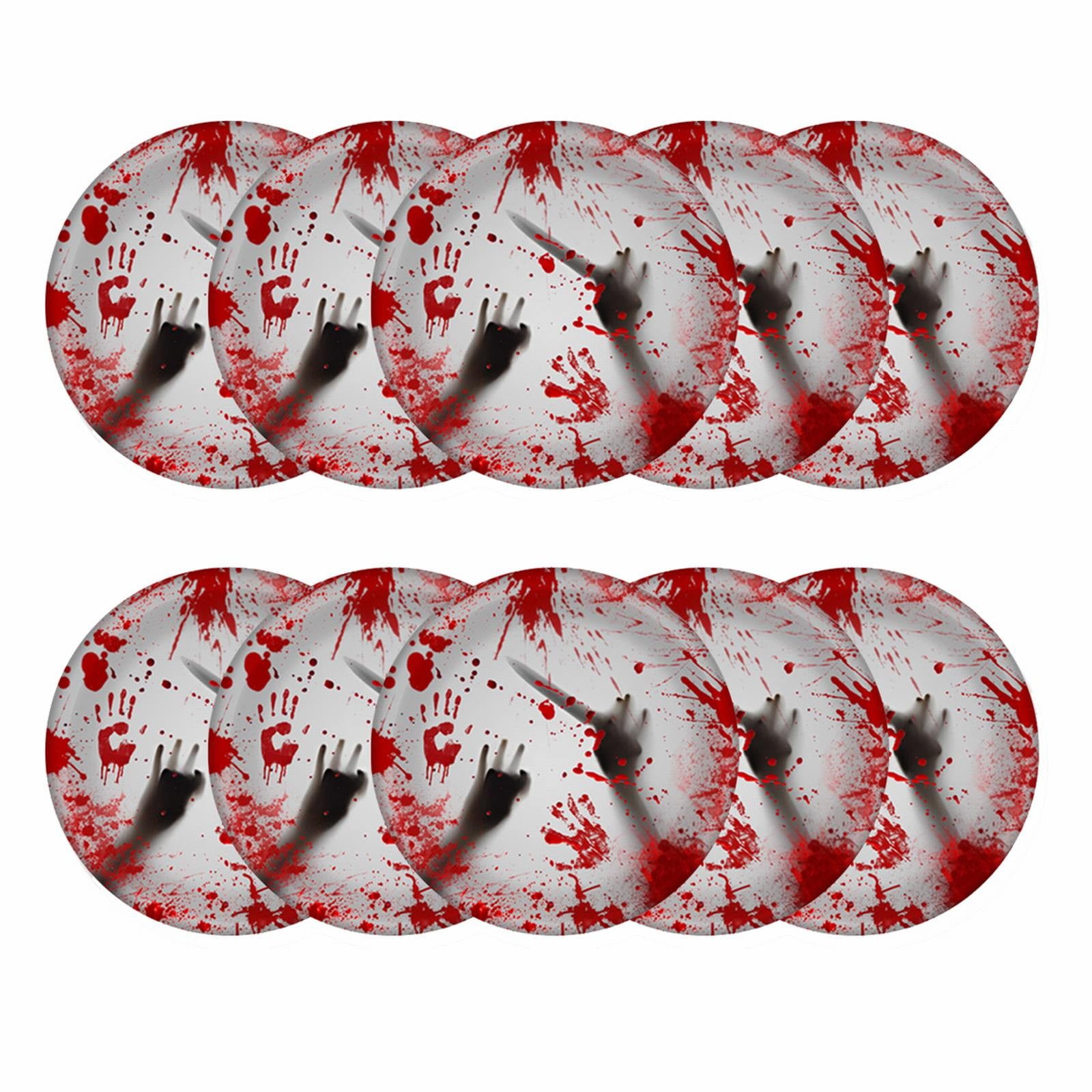 Ljstore Halloween-themed Tableware A 7-Inch Plate 10Pchalloween themed ...