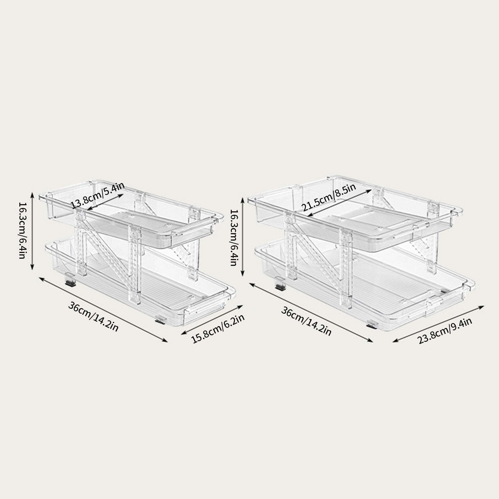 Ljstore Infinite Telescopic Beverage Storage Box Automatic Positioning ...