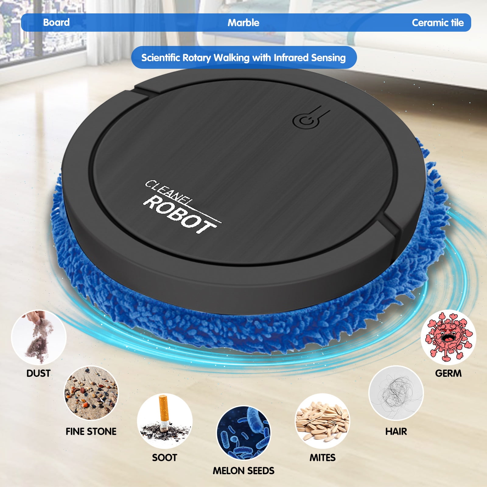 Ljstore Intelligent Fully Automatic Mopping Machine, Sweeping Robot ...