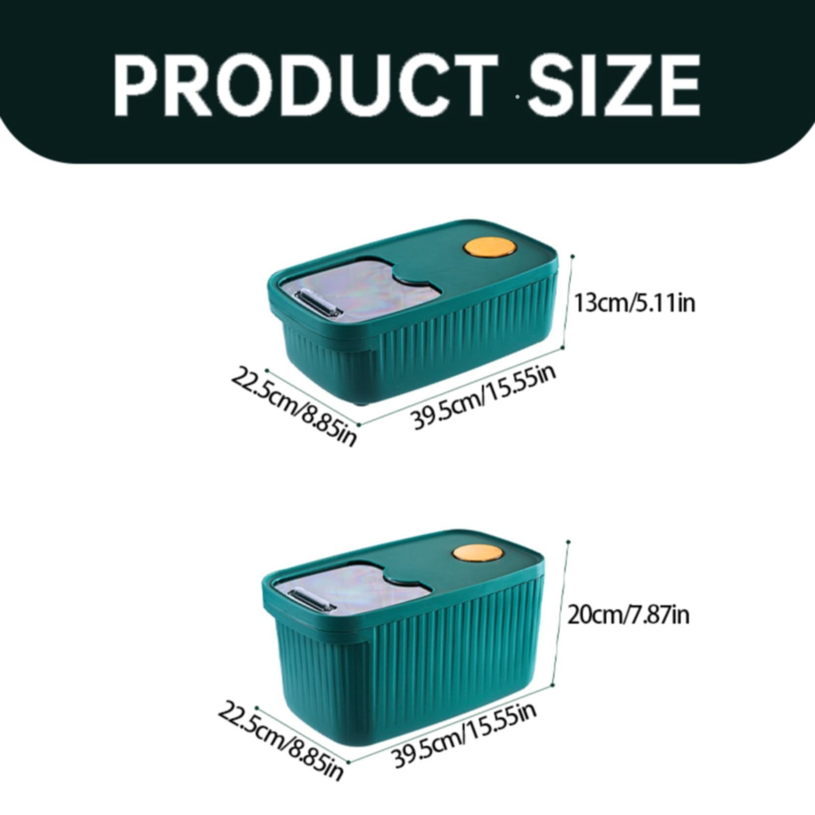 Ljstore Multi-Grain Rice Storage Tank [20 Catties] Cream Yellow - Large ...