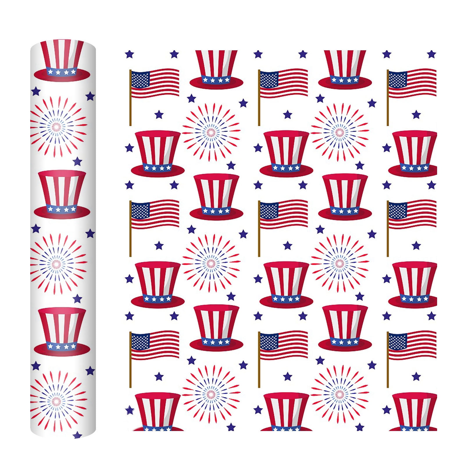 Ljstore Stickers Independence Day Holographic Heat Transfer Vinyl ...