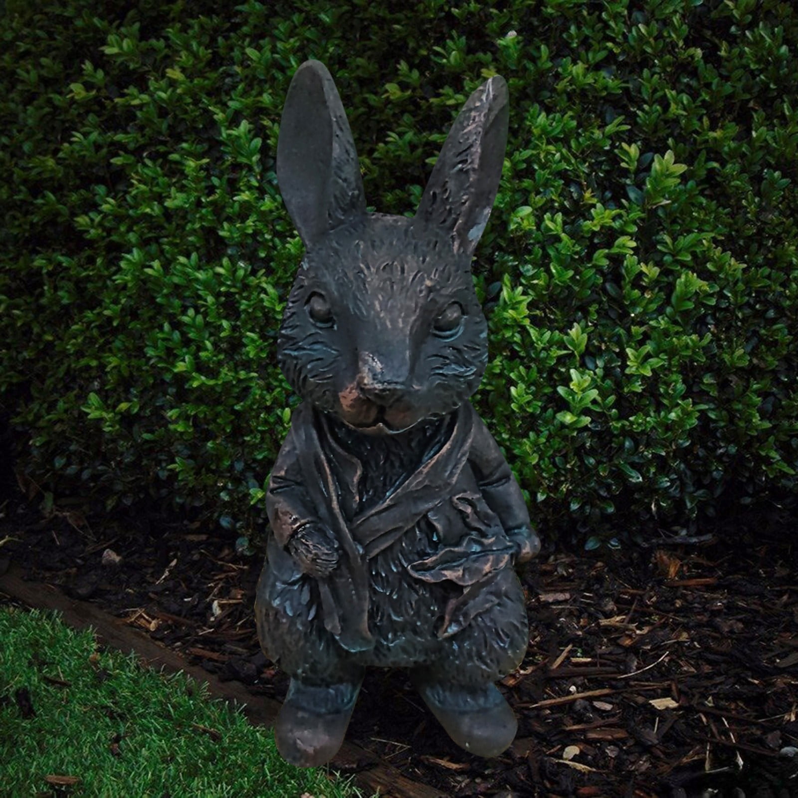 Ljxge Beatrix Potter Inspired Peter Rabbit Garden Statue - Handcrafted ...