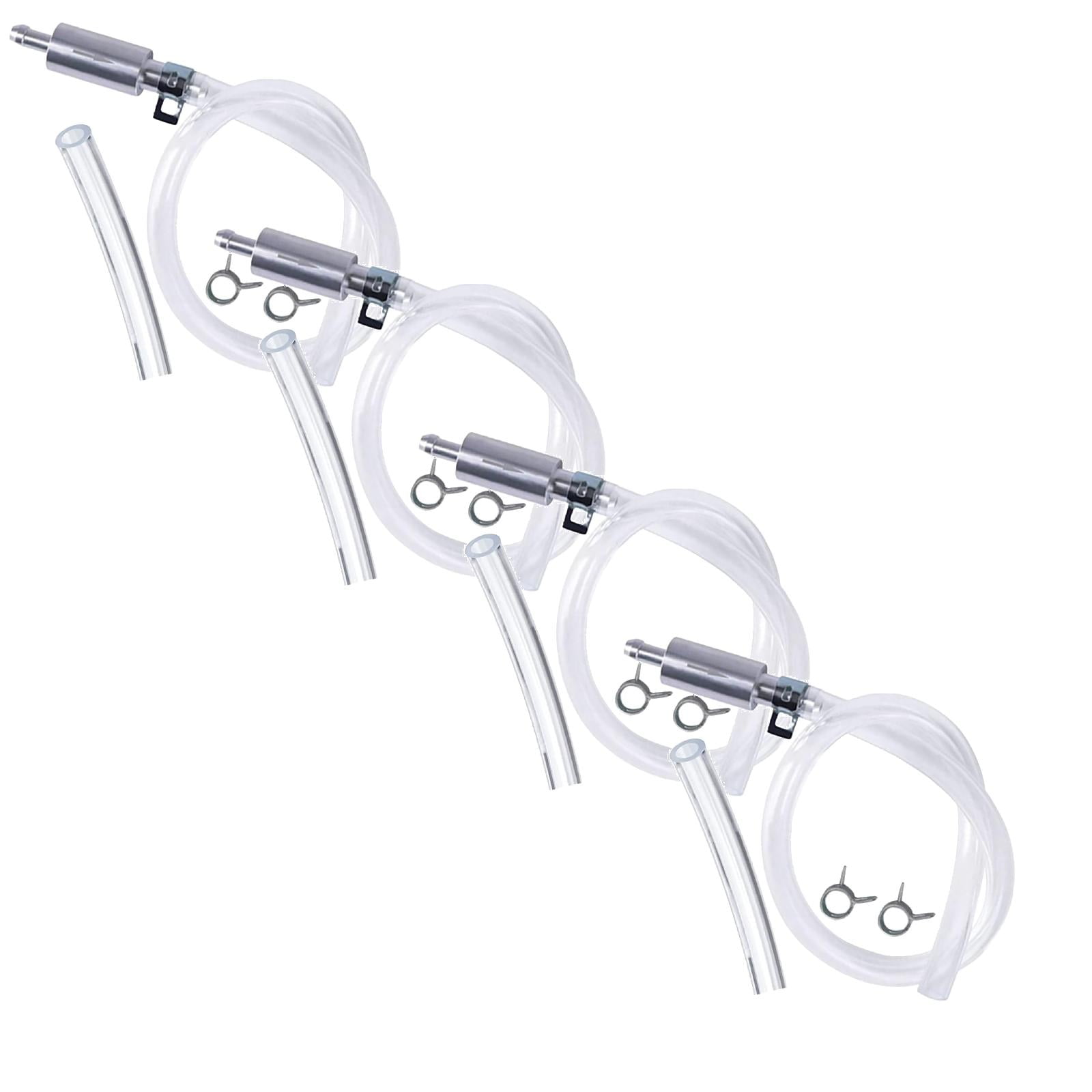 Ljxge Brake Line Flush Tool - Aluminum One-Way Check Valve Hose Kit ...