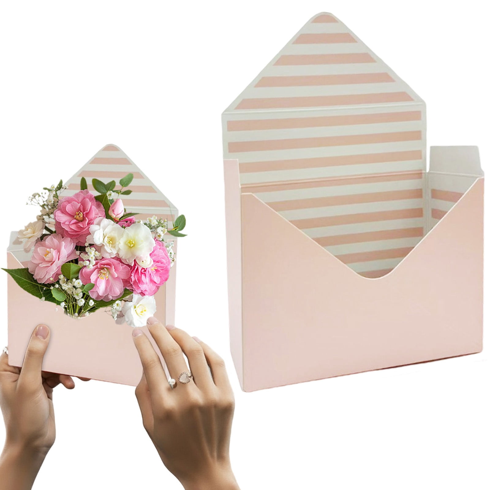 Ljxge Floral Envelope Gift Box With Love Letters For Wedding Proposal ...