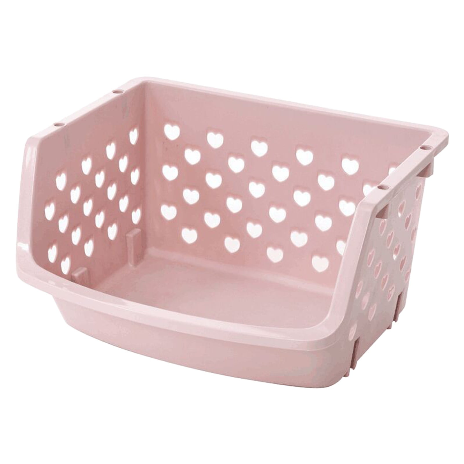 Ljxge Rack Plastic Stackable Storage Bins For Pantry 1 Pack Stackable ...