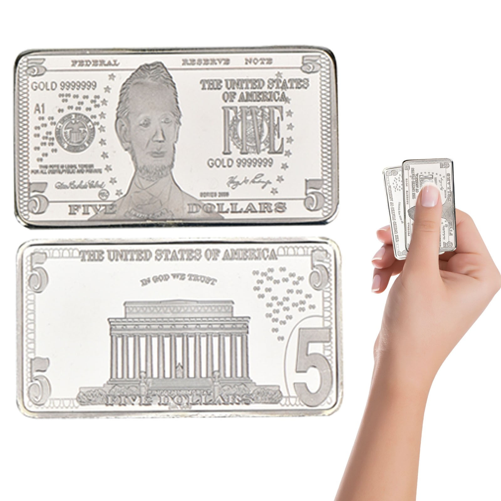 Ljxge Square Challenge Coin Collectible - Exquisite Engraved Metal ...