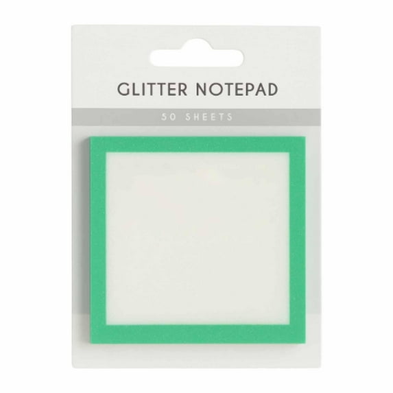 Ljxge Transparent Sticky Notes Set Self-Adhesive Glitter Memo Pad For ...
