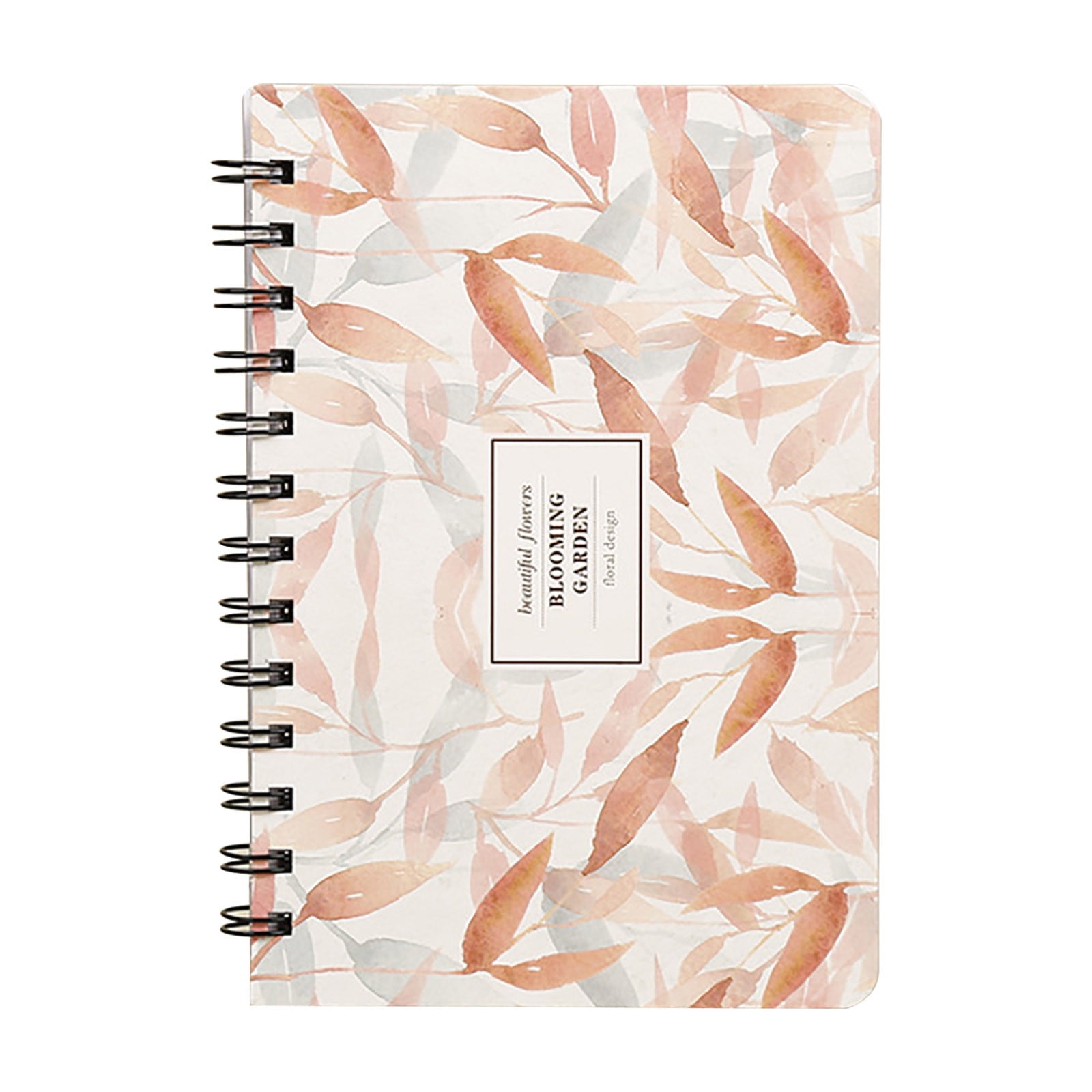 Lksixu 2025 Planner Coil Notebook, B6 Colorful Floral Pattern Schedule ...