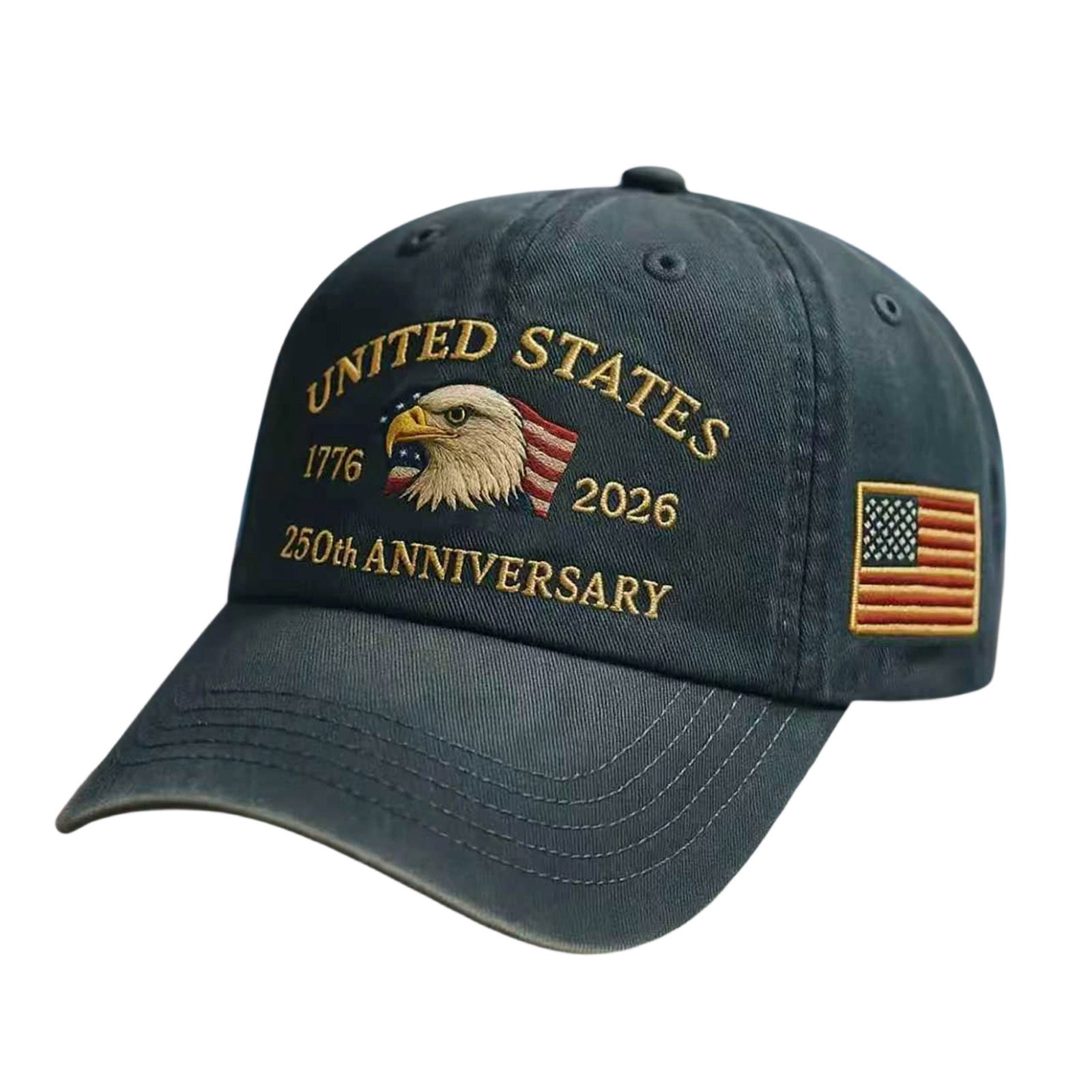 Lksixu 250 Anniversary USA Hat, 1776-2026 Year Eagle & American Flag ...
