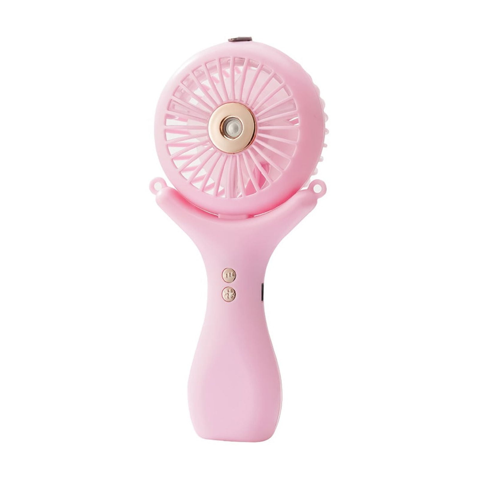 Lksixu 3-Speed Mini Misting Rechargeable Electric Fan - Walmart.com