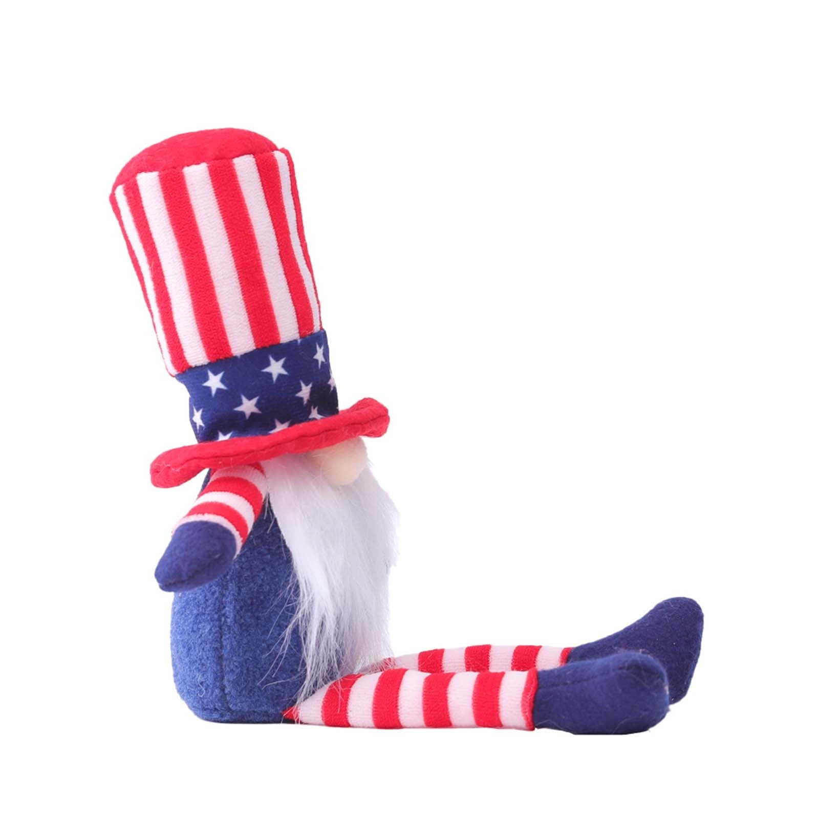 Lksixu 4th of July Faceless Gnomes Doll, American Star & Stripe ...