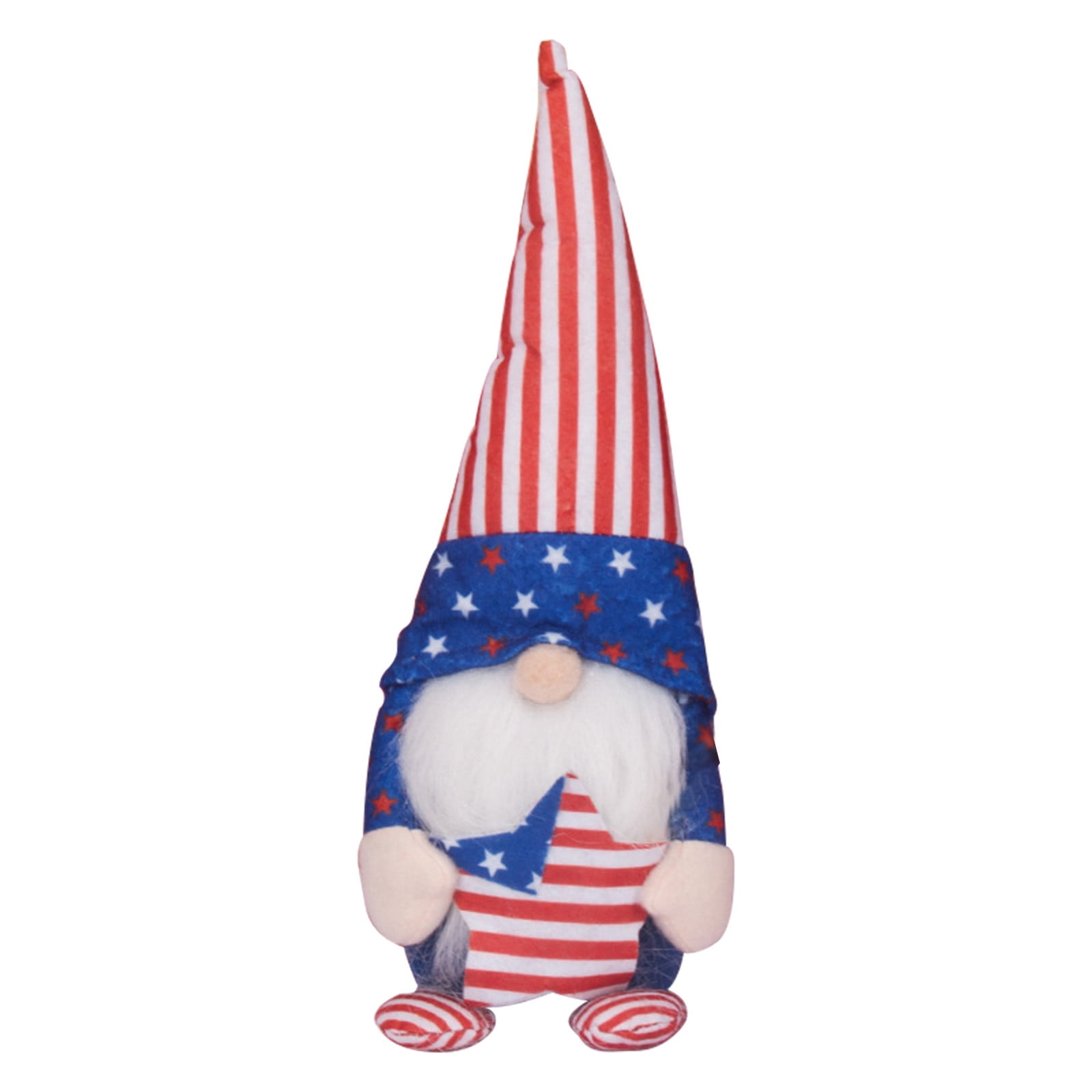Lksixu 4th of July Faceless Gnomes Doll, American Star & Stripe Patriotic Gnomes Stuffed Toys ...