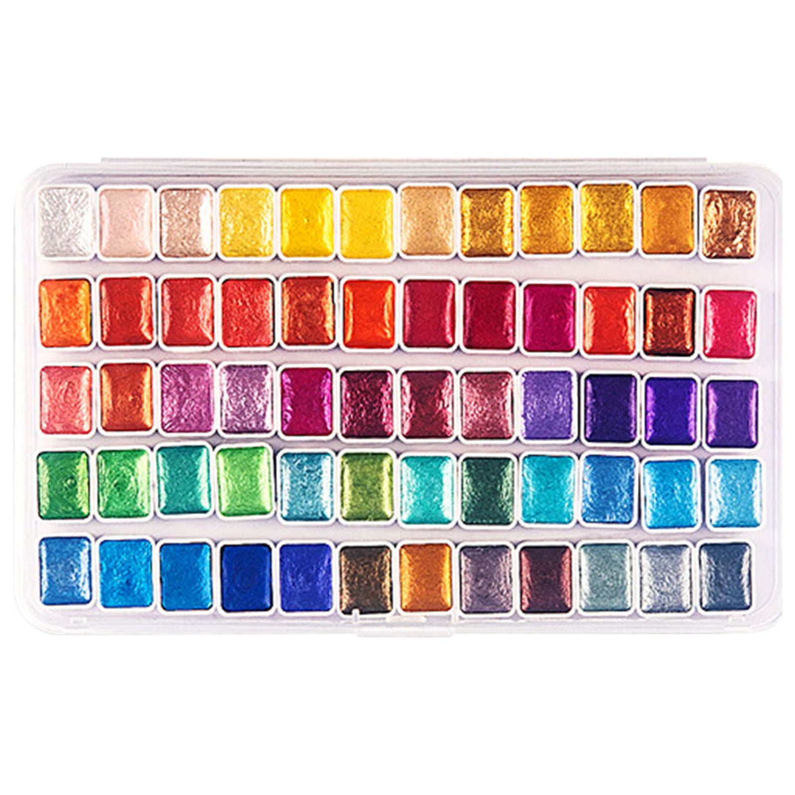 Lksixu 60 Colors Watercolor Painting Set 20 Color Pearl Solid ...
