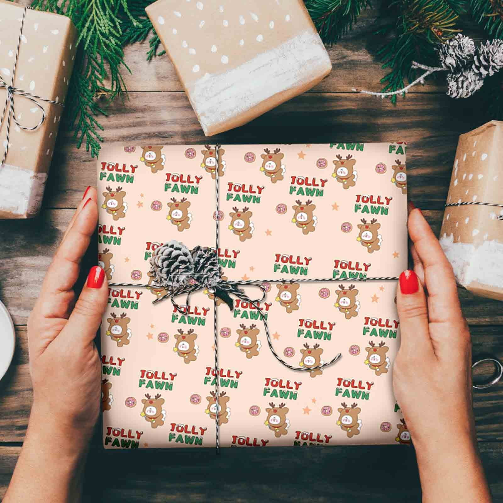 Lksixu 6pcs Christmas Gift Wrapping Paper Gift Box Oversized Wrapping ...