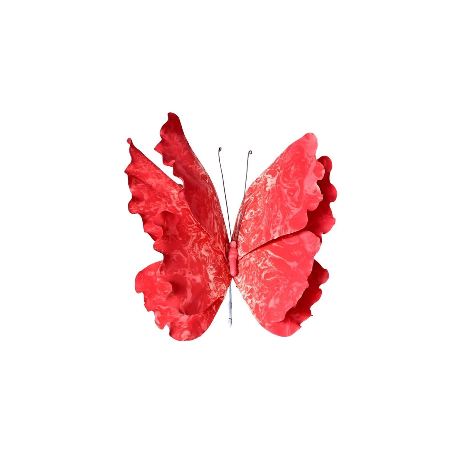 Lksixu Artificial Butterfly Decoration, 18 inch Giant 3D Plastic ...