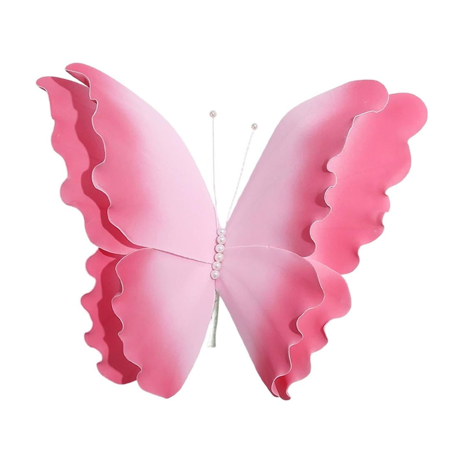 Lksixu Artificial Butterfly Decoration, 20 inch Giant 3D Plastic ...