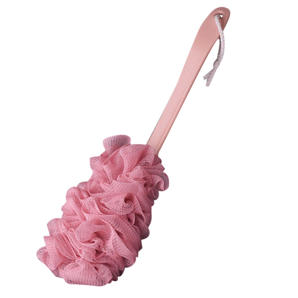 Lksixu Back Scrubber for Shower, Fine Mesh Loofah Sponge with Long ...