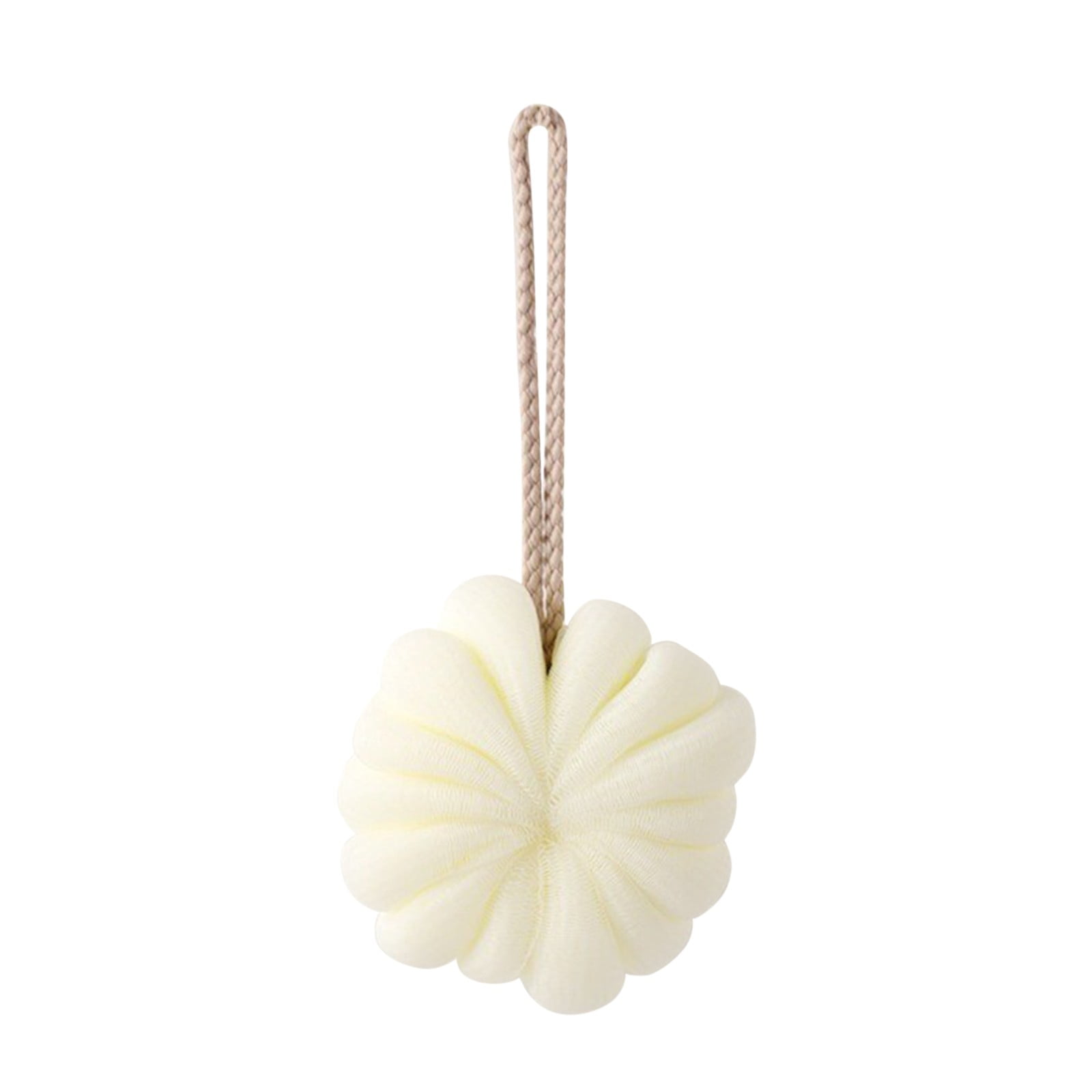 Lksixu Bath Shower Loofah Sponge, Fine Mesh Exfoliating Shower Pouf ...