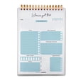 Lksixu Daily Planner Undated, A5 Size Top Spiral Bindling To-Do List ...