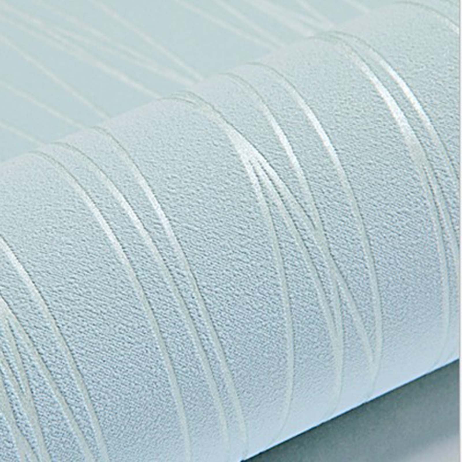 Lksixu Embossed Stripes Wallpaper, Non-Woven Self-Adhesive Removable ...