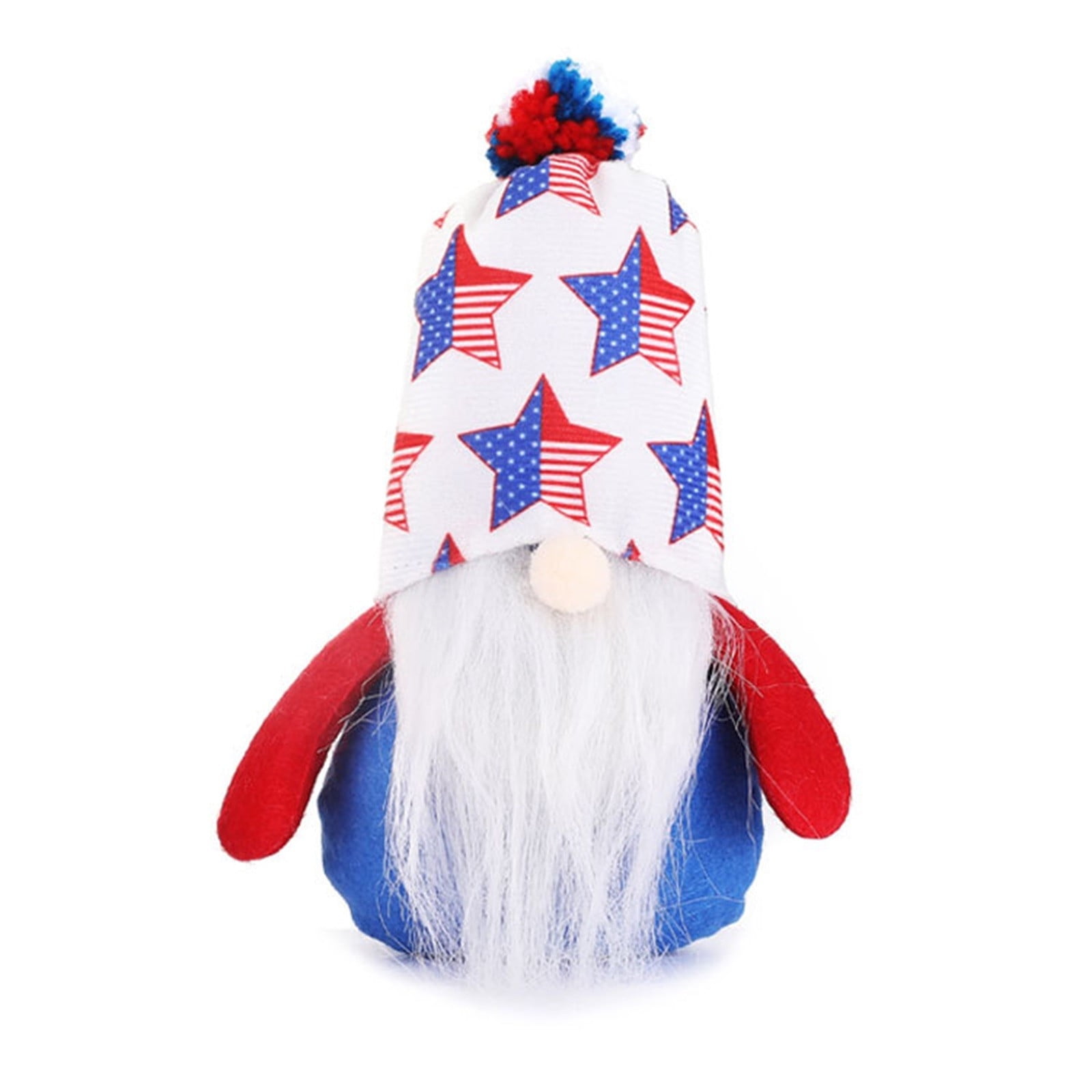Lksixu Independence Day Faceless Gnomes Doll, American Star & Stripe Patriotic Gnomes Stuffed ...