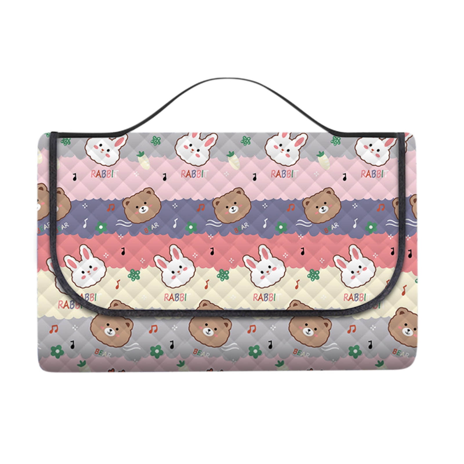 Lksixu Picnic Blanket, 59"x79" Extra Large Cartoon Pattern Camping Mat ...