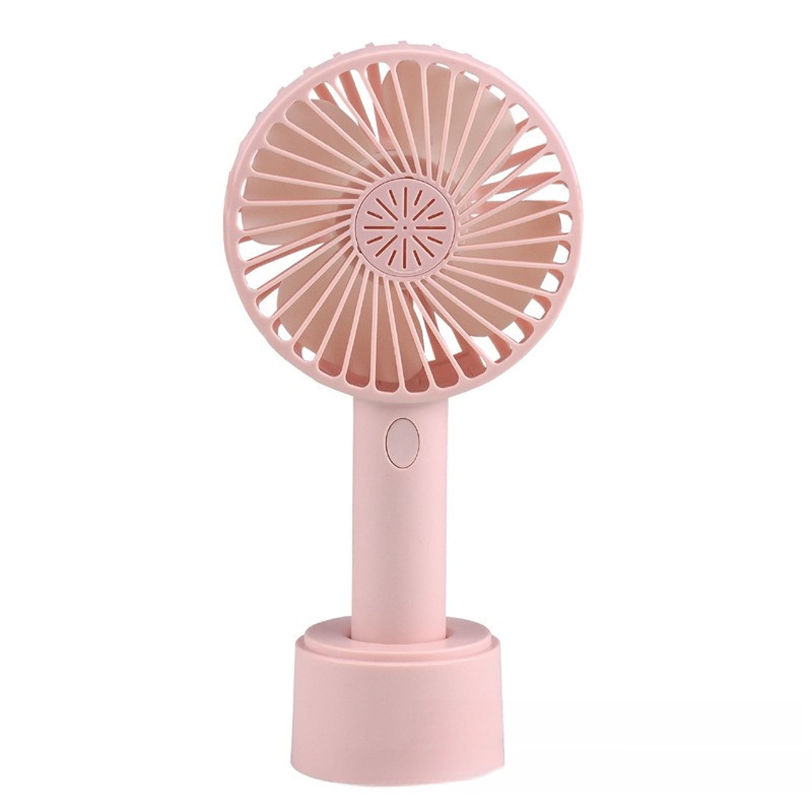 Lksixu Portable Handheld Fan, Powerful Mini Personal Desk Fan with Base ...