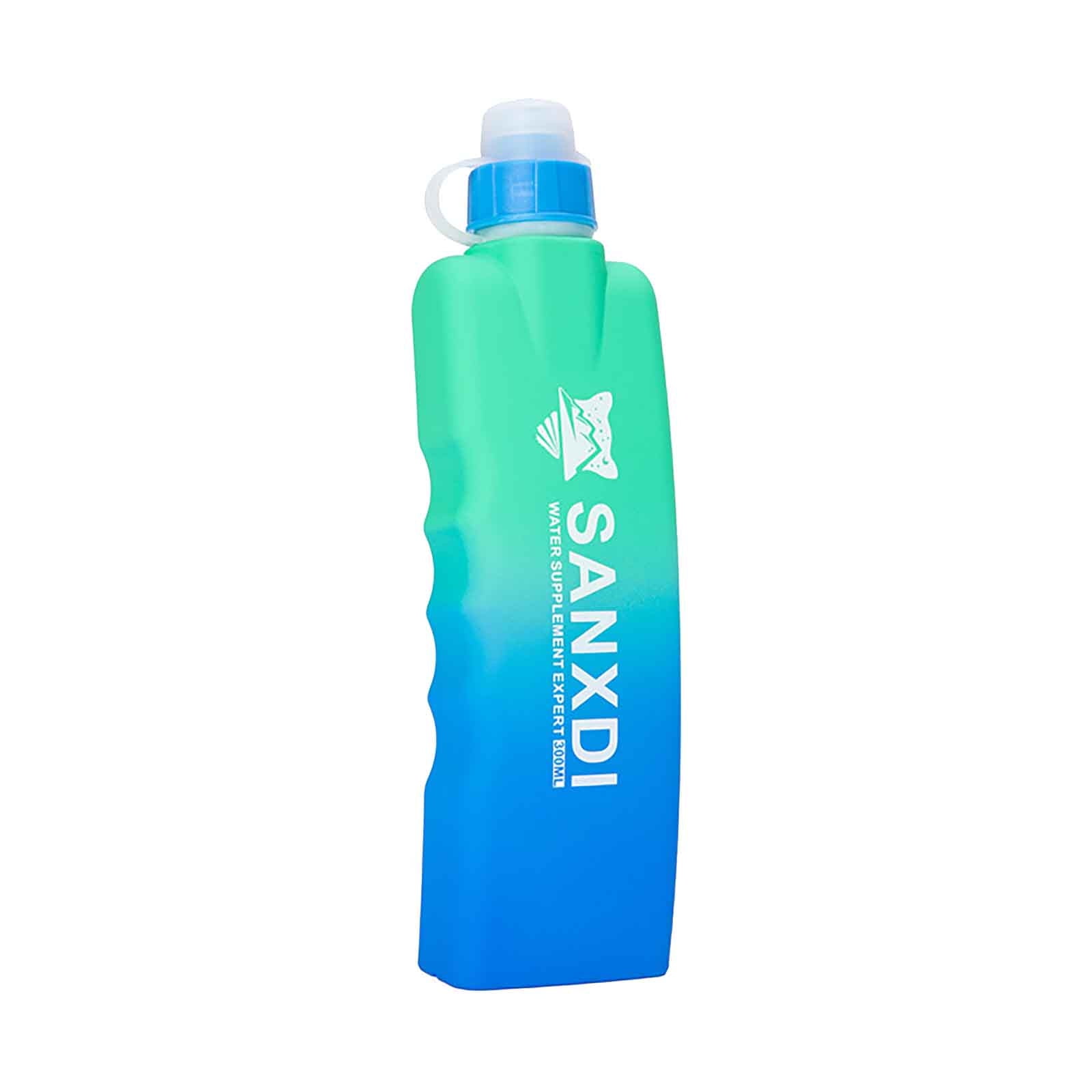 Lksixu Running Water Bottle, 10oz Gradient Color Lightweight Hydration ...
