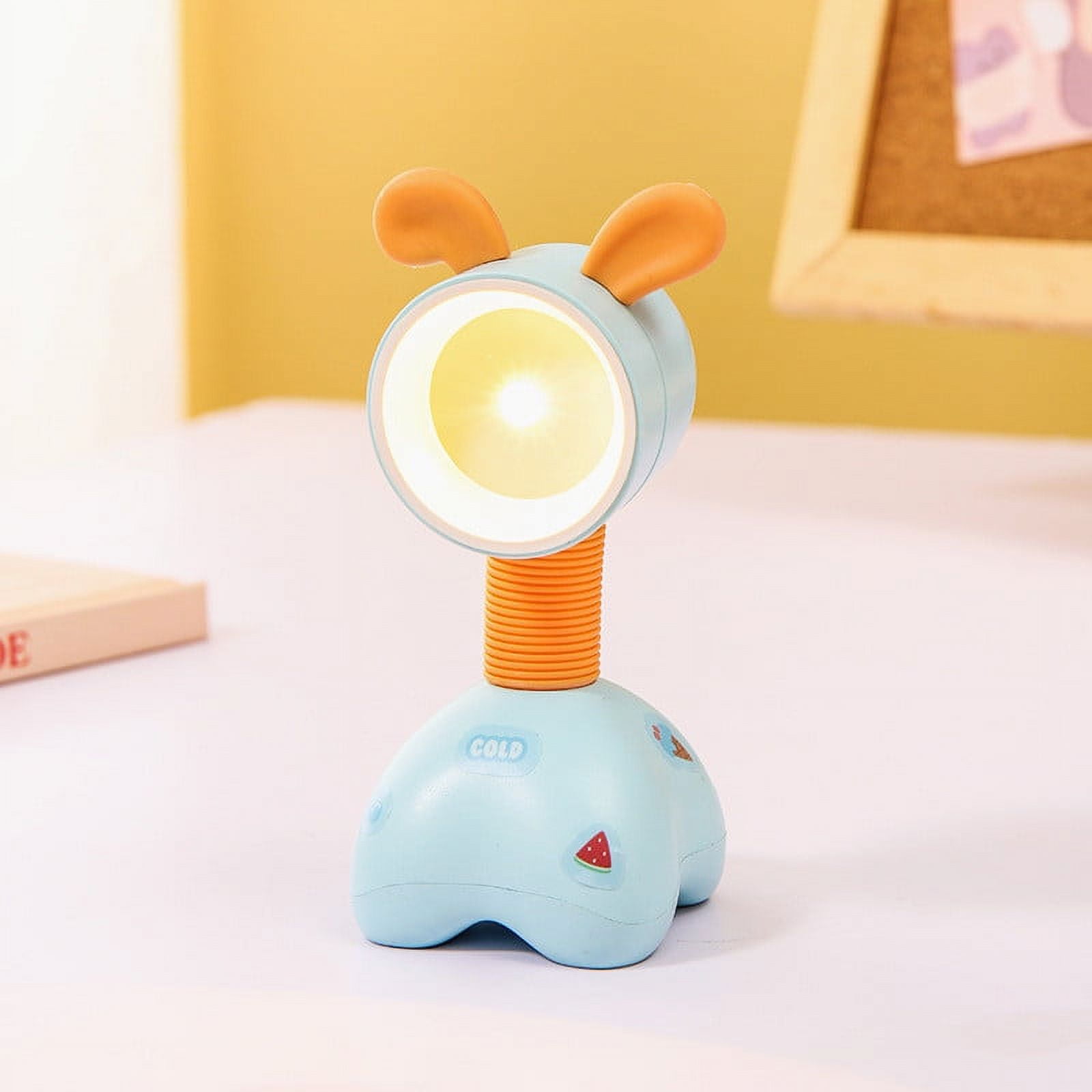 Lksixu Small LED Desk Lamp, Cute Rabbit Design Night Light with ...