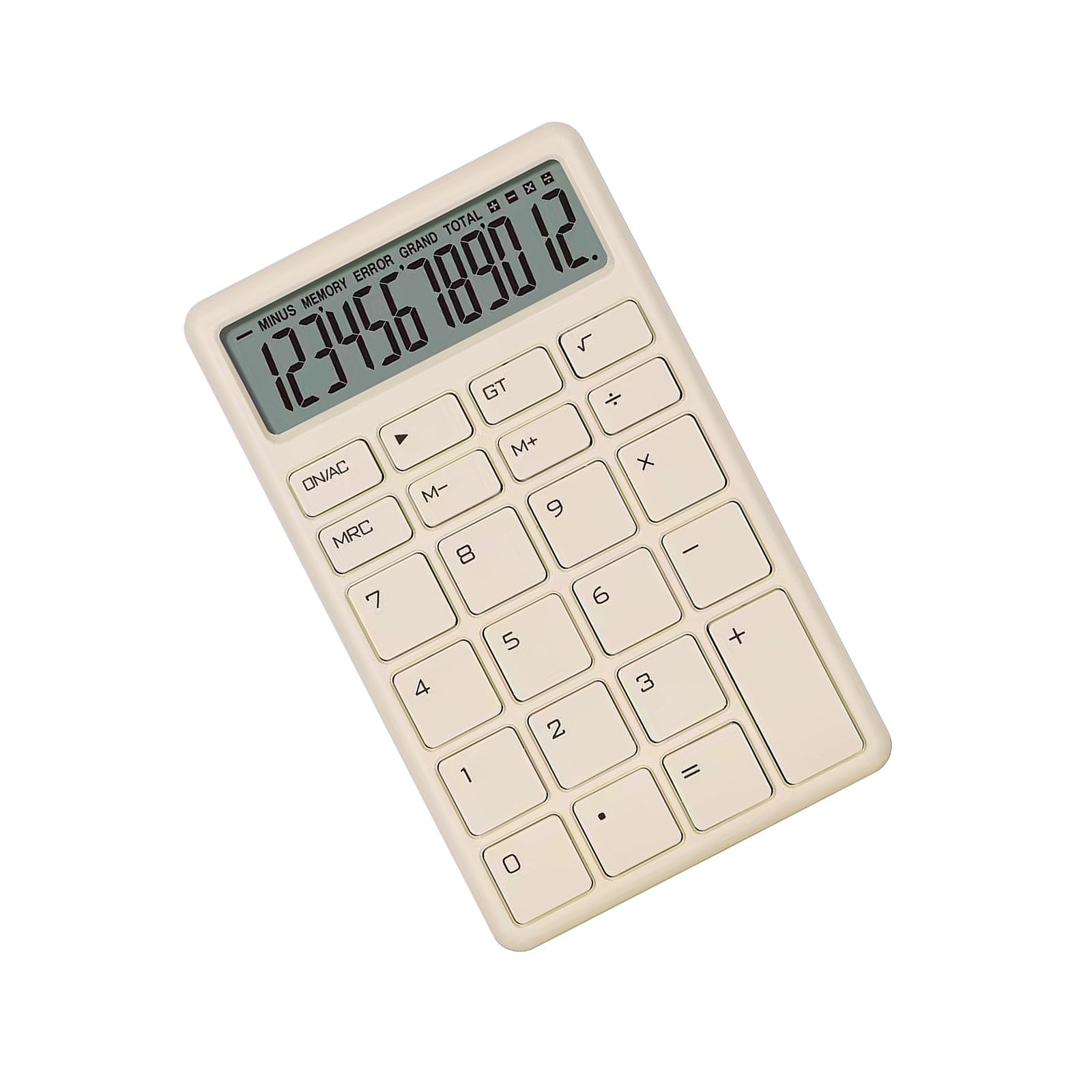 Lksixu Standard Function Calculator, 12 Digits Basic Office Calculator ...