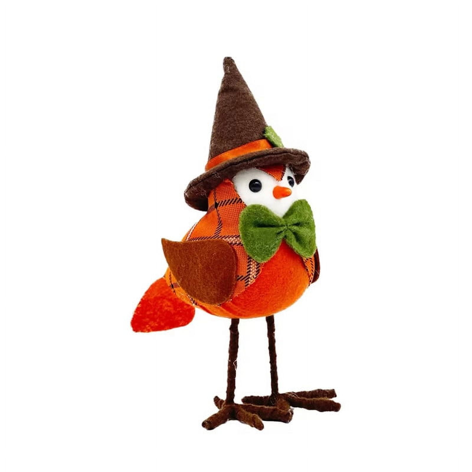 Lksixu Thanksgiving Birds Ornaments, Fall Decorations for Home, 3D Bird ...