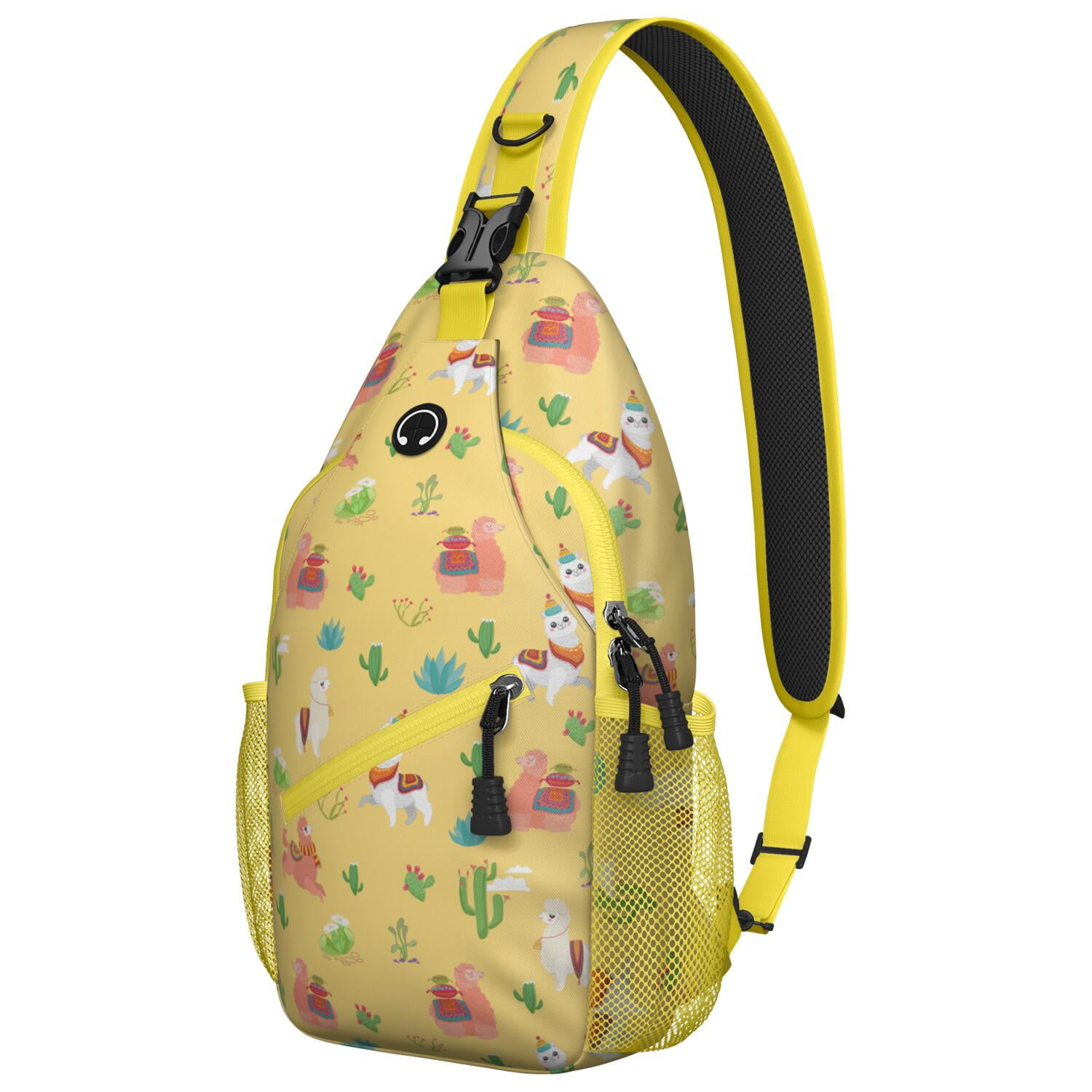 Llama Beach Bag - Ocean-Themed Fantasy Design Hiking Backpack - Walmart.com