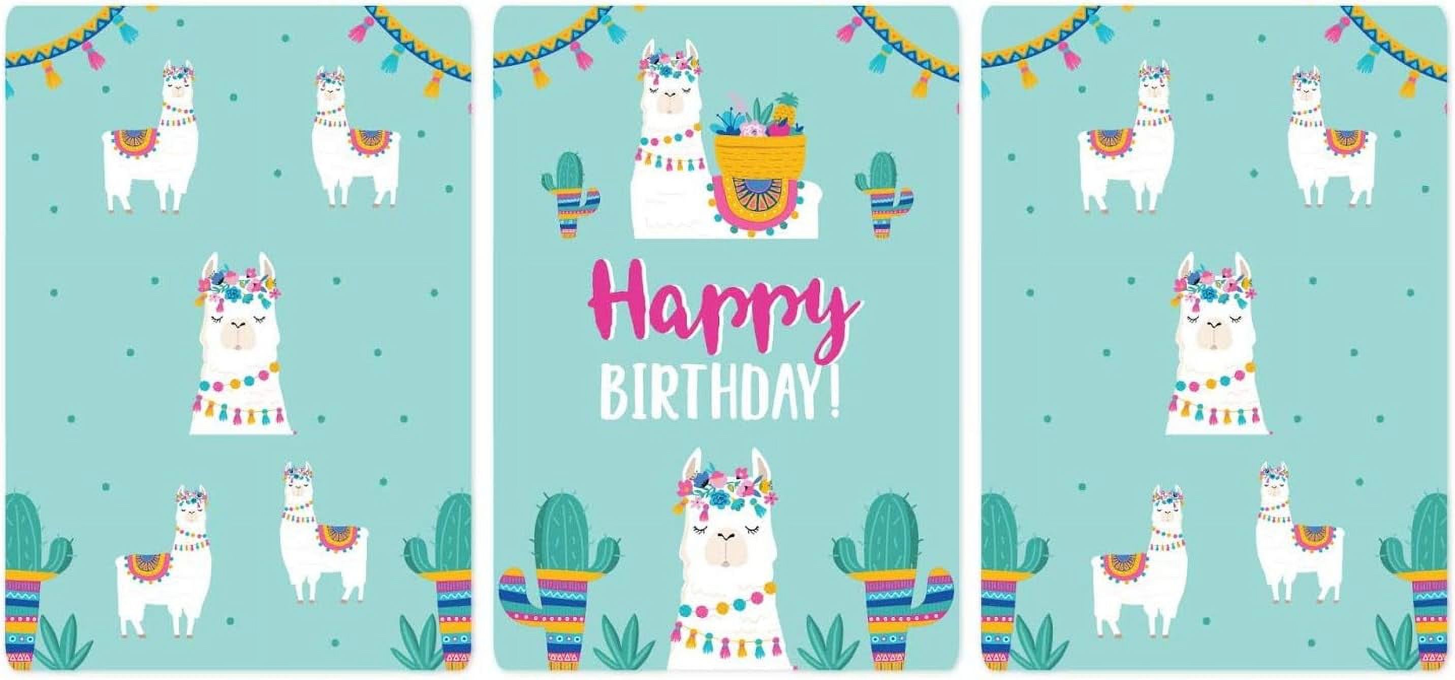Llama Cactus Birthday Party, Chocolate Minis Labels, Fits Chocolate ...