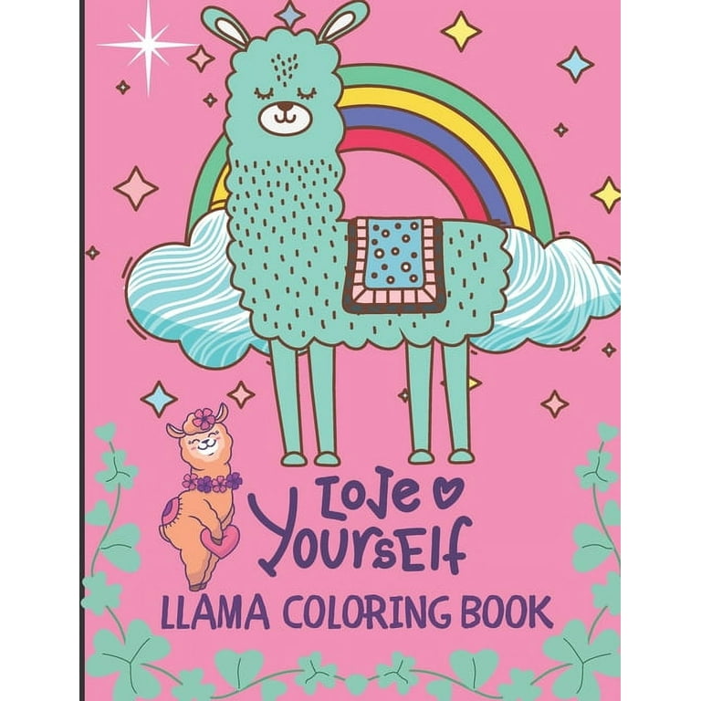 llama coloring book