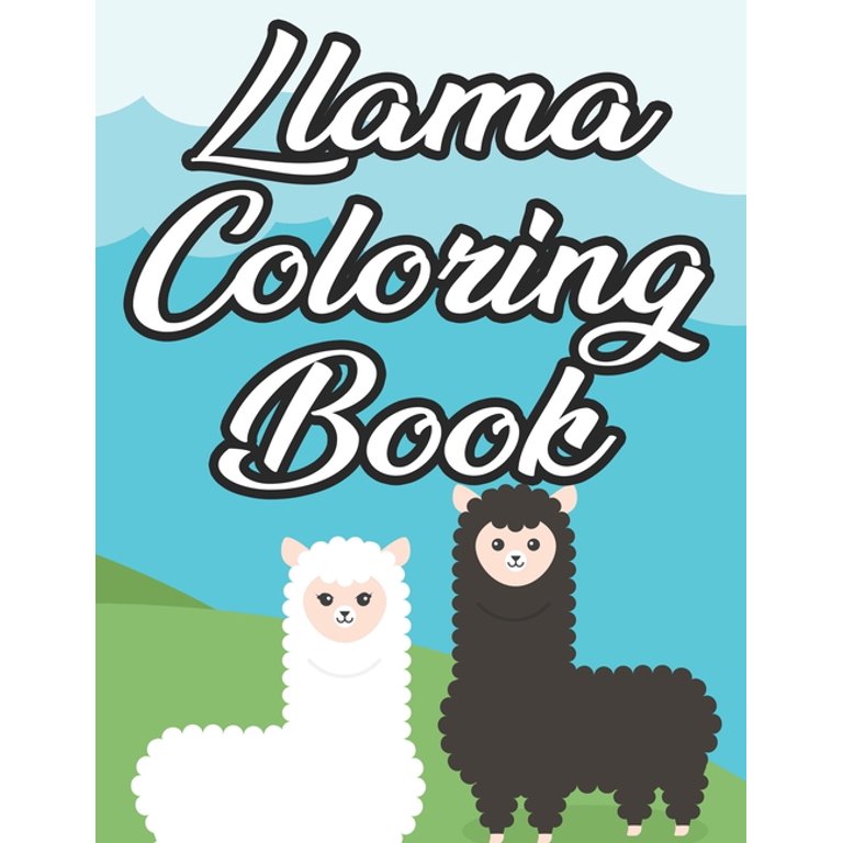 coloring pages llamas