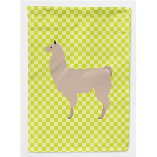 Llama Green Flag Canvas House - Green - Walmart.com