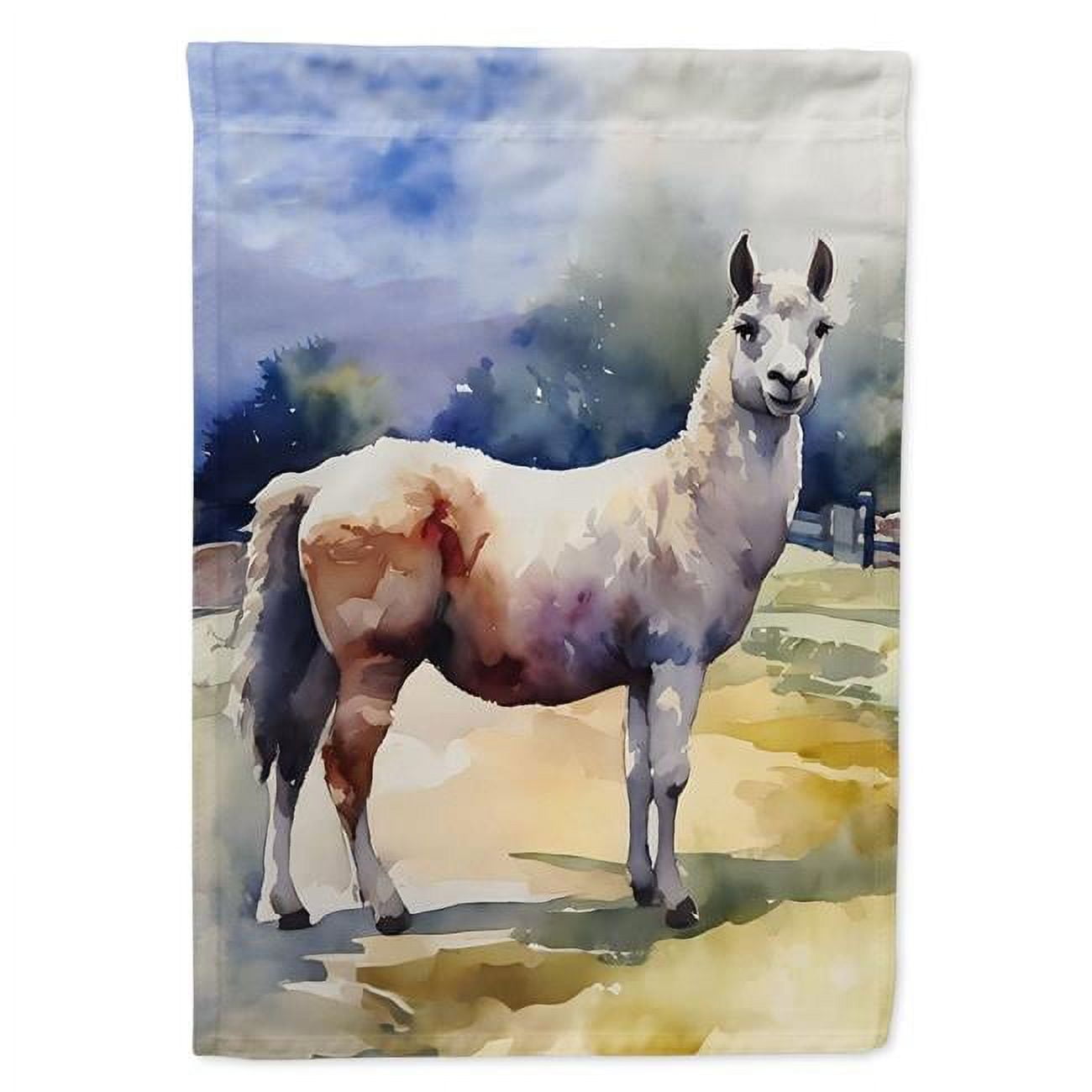 Llama House Flag 28 in x 40 in - Walmart Business Supplies